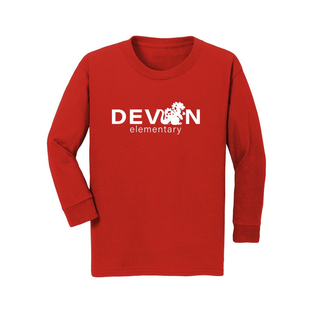 DE Devon Dragon Youth Heavy Cotton Long Sleeve (Available in 5 Colors ...